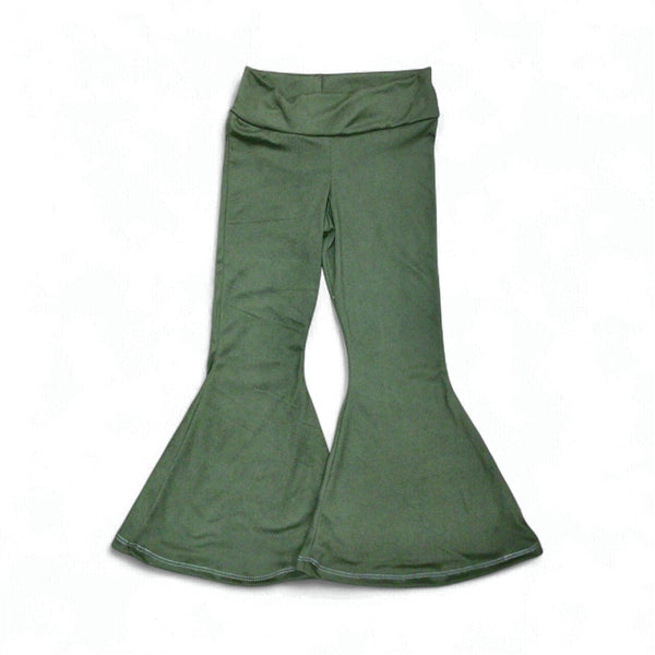 Olive Bell Bottoms – Jena Bug Baby